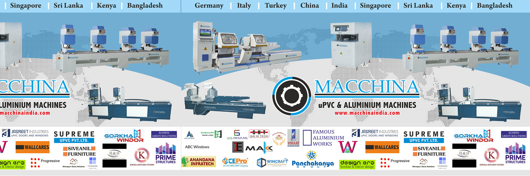 Macchina India | uPVC MACHINES